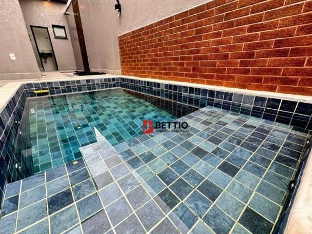 Casa térrea, 3 quartos sendo 1 suíte, Piscina, 3 vagas, área gourmet, Bom Sucesso, Indaiatuba/SP