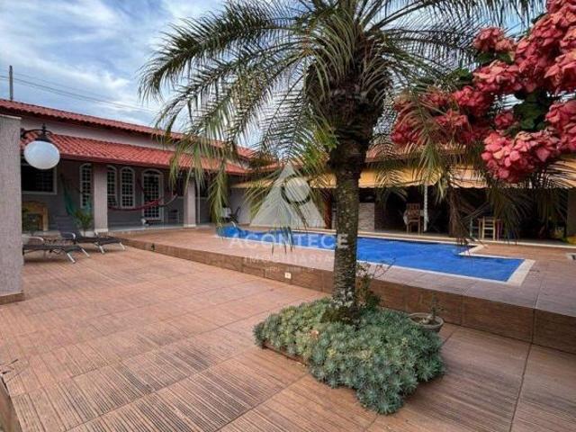 Casa Térrea + 3 Suítes + Com Laje + Lazer com Piscina! Morada Colonial, Nova Colina, Sobradinho