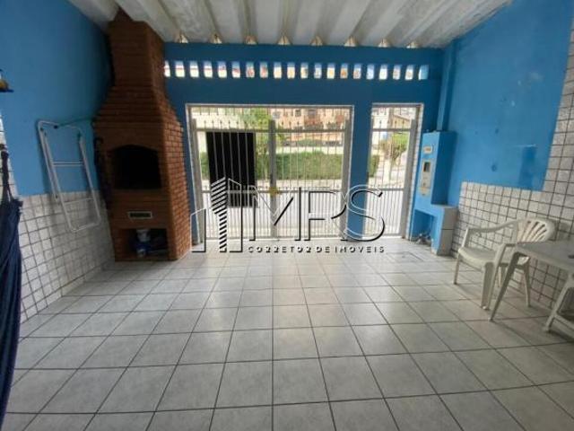 Casa Térrea à Venda na Caiçara, Praia Grande 2 Quartos e Churrasqueira