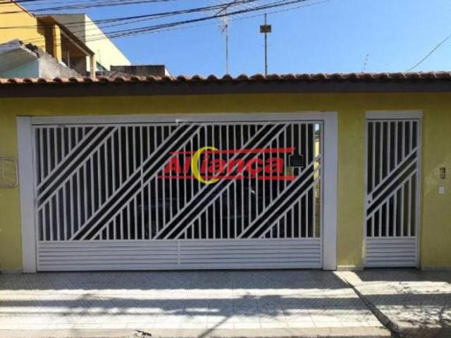 Casa Térrea à Venda na Vila São João ? Guarulhos com 200 m², 3 Dormitórios 2 Suítes, 2 Vagas