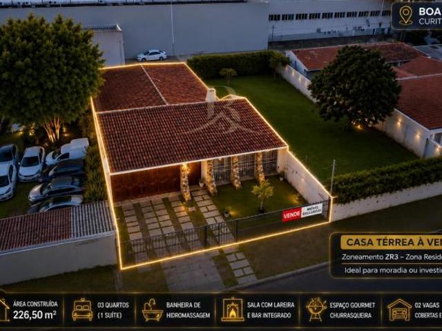 Casa Terrea a Venda no Boa Vista 226m com 3 Quartos 1 Suite e Churrasqueira