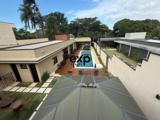 Casa térrea à venda no Chácaras São Rafael em Campinas com 4 quartos, 3 suítes, piscina e 1.000 m² d