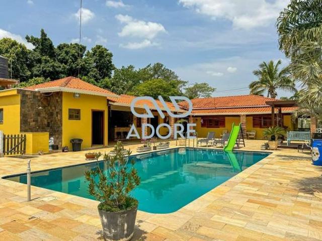 Casa Térrea à Venda no Condominio Colinas do Mosteiro de Itaici Indaiatuba/SP | 6 Quartos | Piscin
