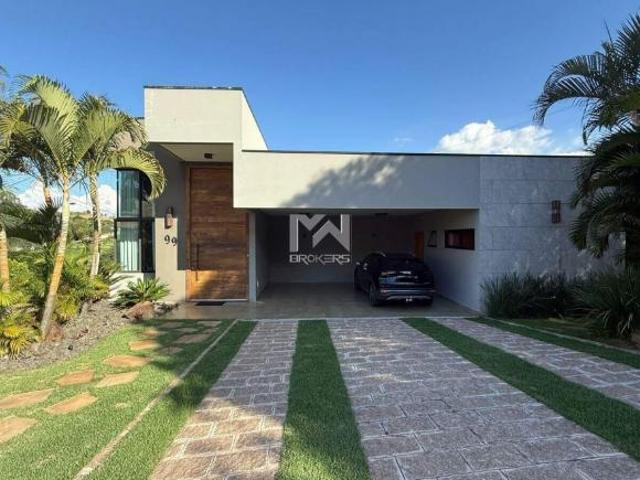 Casa térrea à venda no Condomínio Campo de Toscana em Vinhedo SP