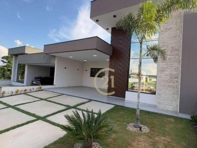 Casa térrea à venda no condomínio Evidências Residencial Evidências Indaiatuba/SP CA2765