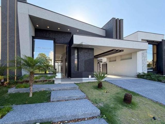Casa Térrea à Venda no Condomínio Mosaico Essence – Mogi das Cruzes/SP | 3 Suítes | Casa Automatizad
