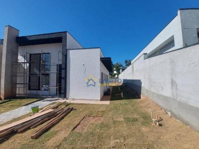 Casa térrea à venda no Condomínio Shamballa III em Atibaia, com 3 suítes e área gourmet