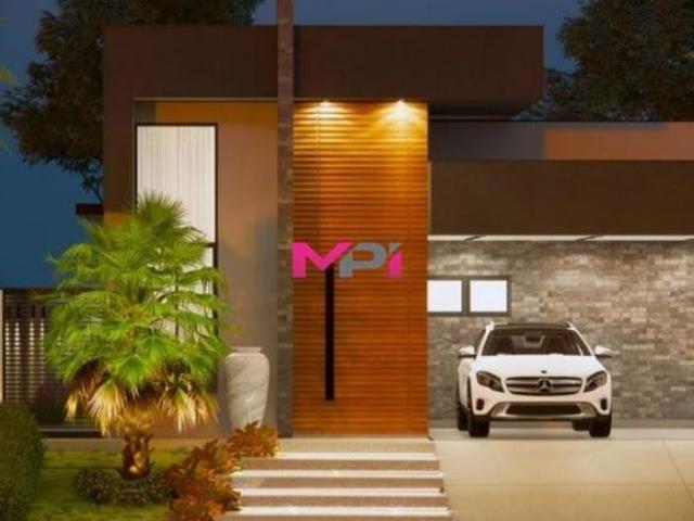 CASA TERREA A VENDA NO CONDOMINIO PECAN ITUPEVA. 173 METROS
