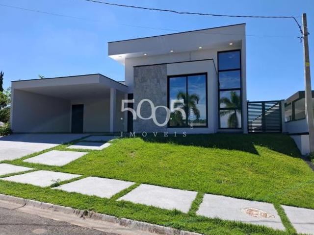 Casa térrea à venda no Condomínio Residencial Una com 208m² e 3 suítes