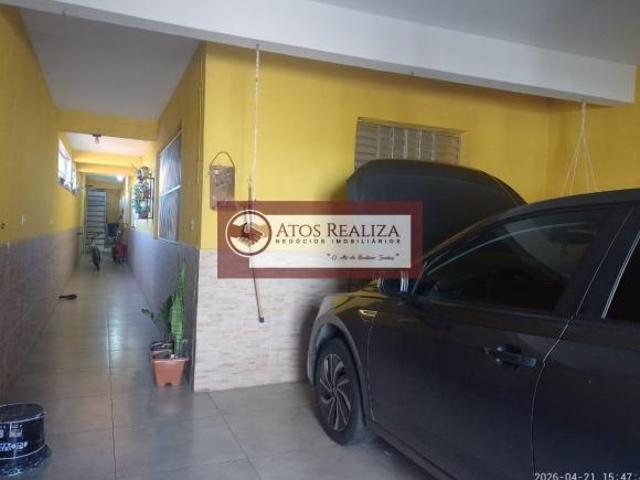 Casa Térrea à Venda no Parque Cocaia SP, 3 Dorms, 2 vagas com portão automáti.
