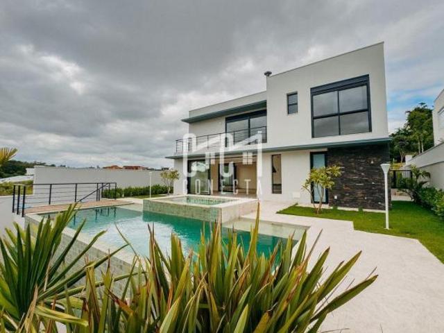 Casa Térrea á venda com 4 suítes, Condomínio Villa dos Pinheiros, Indaiatuba SP