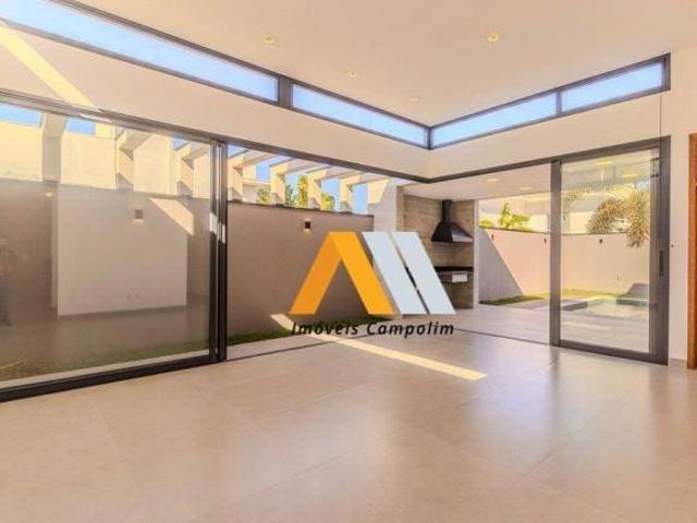 Casa térrea a venda com 3 dormitórios sendo 3 suítes no Residencial Mont Blanc Sorocaba/São Paulo