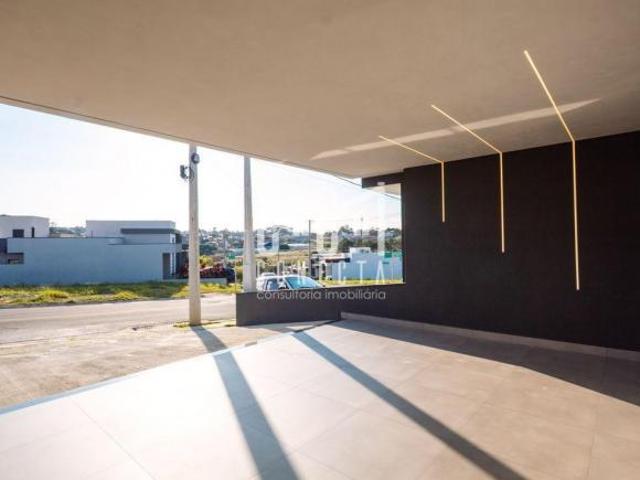 Casa térrea á venda com 3 quartos, Condomínio Gran Reserve, Indaiatuba SP