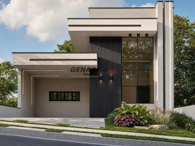 Casa térrea à venda com 3 quartos sendo 1 suíte no Condomínio Park Gran Reserve Indaiatuba/SP
