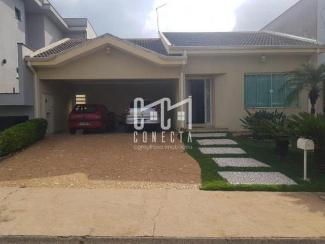 Casa Térrea á venda com 3 suítes, Condomínio Amstalden Residence, Indaiatuba SP