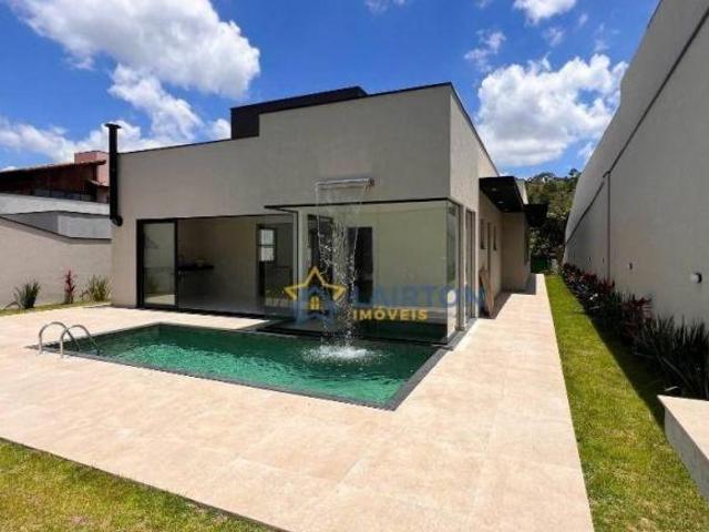 Casa térrea à venda com 3 suítes e lazer completo no Quintas da Boa Vista, Atibaia