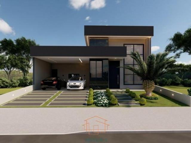 Casa térrea à venda com 3 suites e piscina em Condomínio Fechado Dona Lucilla, Indaiatuba/SP