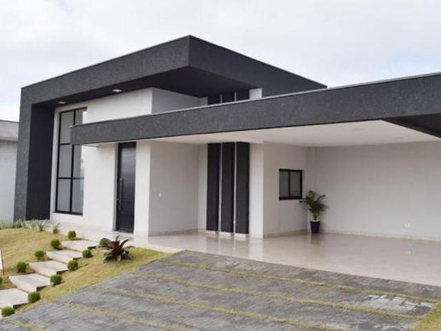 Casa térrea à venda com 3 suítes no condomínio Shamballa III