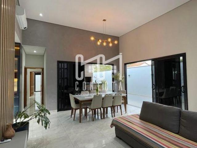 Casa Térrea á venda com quintal, Condomínio Residencial Milano, Indaiatuba SP