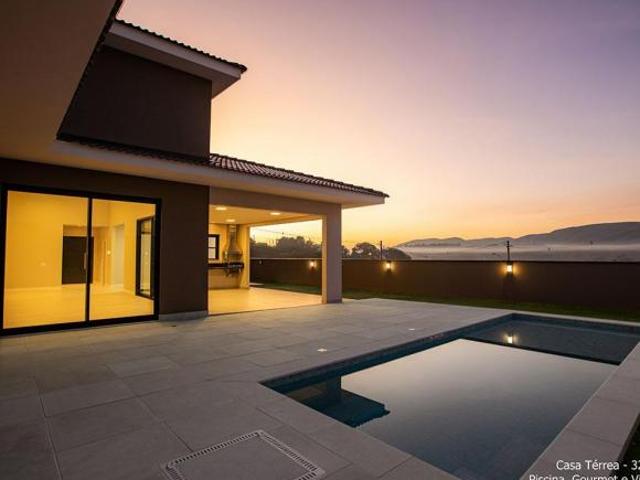 CASA TÉRREA de CONDOMÍNIO EM JUNDIAÍ/ITUPEVA TERRAS DA ALVORADA 4 SUÍTES NOVA
