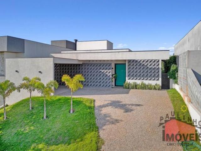 Casa térrea à venda em Itatiba no Sete Lagos – Projeto Moderno!