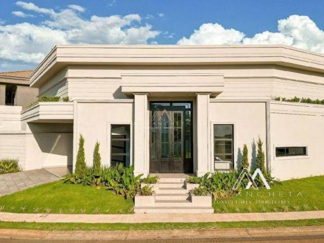 Casa térrea à venda quinta do golfe jardins,com 4 suítes,excelente localização
