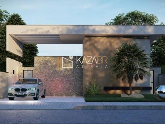Casa térrea à venda, 3 dormitórios sendo 1 suíte, piscina, 145m². $1.390.000 – Condomínio Atibaia Pa
