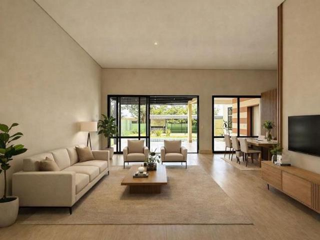 Casa Térrea Alto Padrão 4 Suítes | 690m² | Piscina | Sauna | Estância Quintas da Alvorada Q5