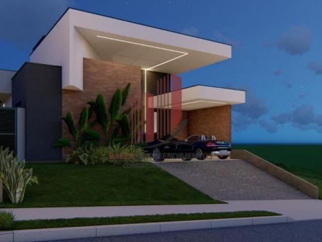 Casa Térrea Alto Padrão à venda em Votorantim, Condomínio Terras Alpha, com 3 suítes, com 162 m²