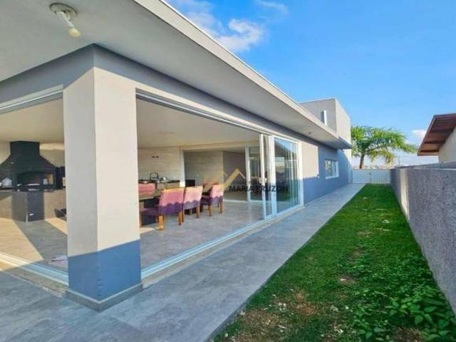 CASA TÉRREA ALTO PADRÃO À VENDA 3 SUÍTES 1 MASTER 210 M² A.C, 450 M² A.T. R$ 1.900.000,00