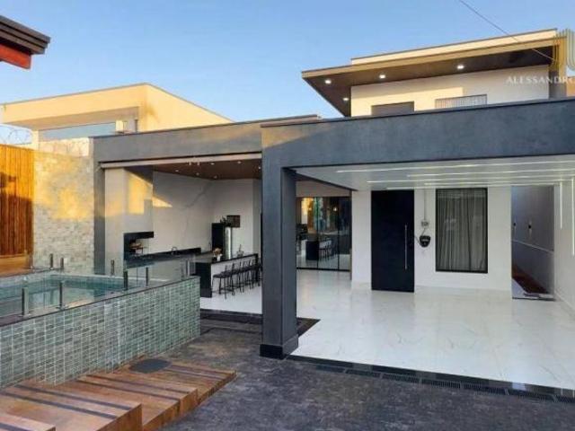 Casa térrea c/ piscina, sauna e varanda gourmet Taguaparque, escriturada