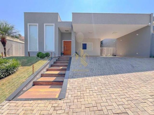 Casa térrea com 3 dormitórios à venda, 300 m² por R$ 1.990.000 Condominio Parque das Garças I At