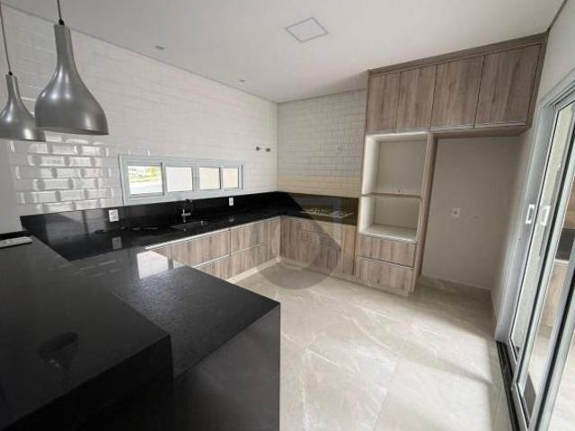 Casa térrea com 3 suítes à venda, 198 m² por R$ 2.790.000 Condomínio Residencial Bréscia Indaiat