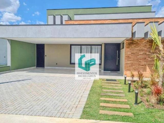 Casa térrea com 3 suítes à venda no Condomínio Residencial Gramados de Sorocaba Sorocaba/SP