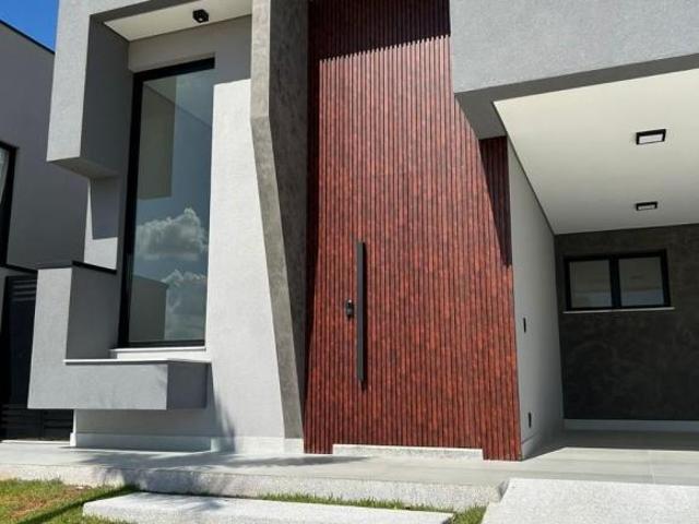 CASA TÉRREA COM 3 SUÍTES À VENDA NO CONDOMÍNIO RESIDENCIAL PECAN TOWN E COUNTRY EM ITUPEVA!