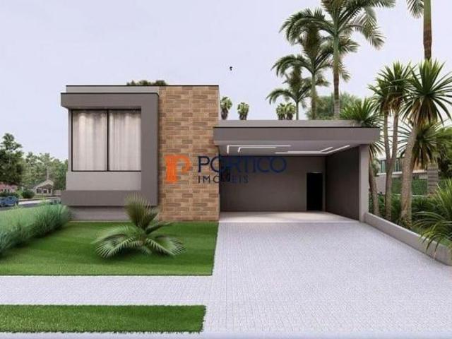 Casa Térrea com 3 Suítes e Piscina Santorini Paulínia