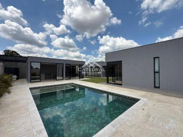 Casa Térrea com 3 Suítes, Piscina e Área Gourmet à Venda no Condomínio Quinta do Pinhal – Cabreúva/S