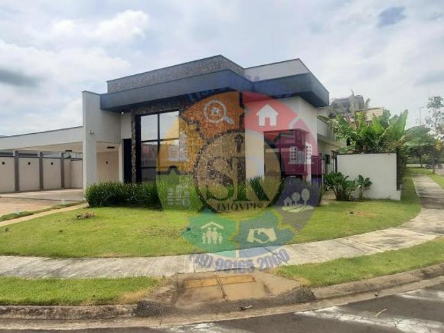 Casa térrea com 3 suites + piscina no Tamboré Jaguariúna