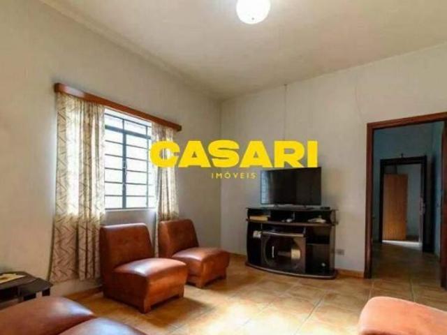 Casa térrea com 2 dormitórios e amplo quintal à venda, 380 m² – Rudge Ramos – São Bernardo do Campo/