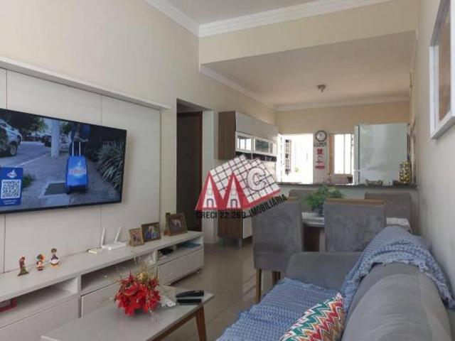 Casa térrea com 2 dormitórios e quintal com churrasqueira à venda, 75 m² por R$ 426.000 Condomín