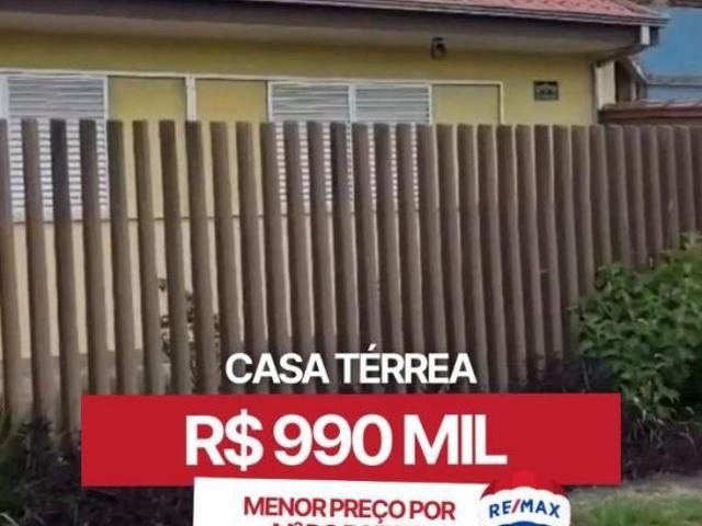 Casa Térrea Com Edícula, Preço de Oportunidade Com Terreno de 440mt