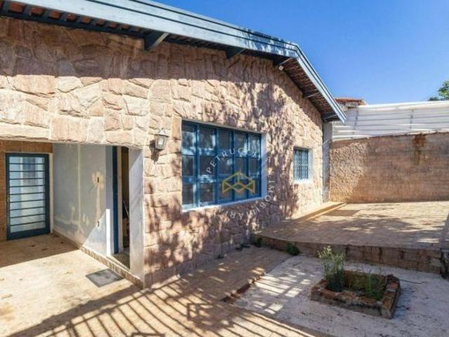 CASA TÉRREA COM ESPAÇO GOURMET E POMAR À VENDA – CAMPINAS/SP