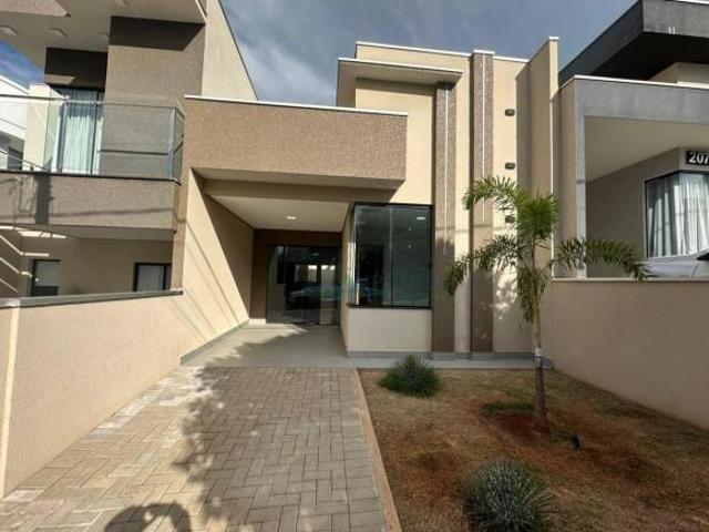 Casa térrea com suíte e área gourmet à venda no Condomínio Morada das Flores – Cambé/PR