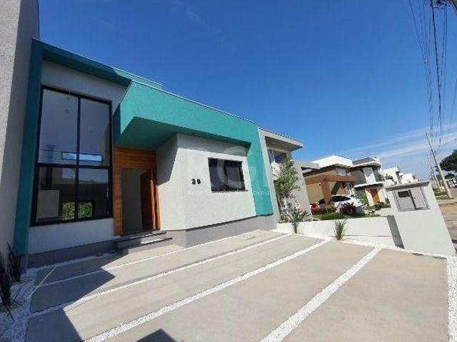 Casa térrea com pátio, 3d, 1 suíte, Condomínio Reserva do Lago I Hípica