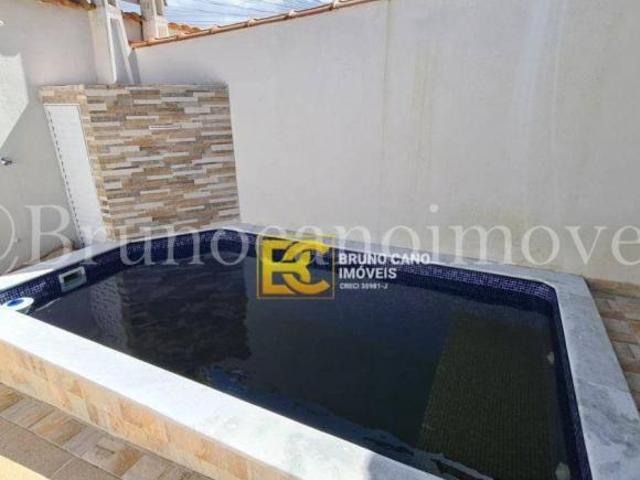 Casa térrea com piscina Vila Romar Peruíbe/SP