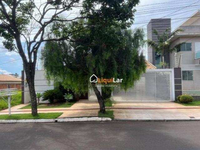 Casa térrea com piscina e energia solar Carandá Bosque III