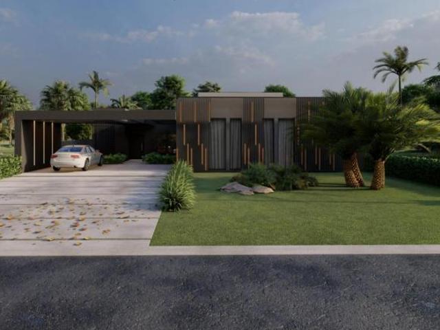 Casa térrea com piscina em condomínio fechado Riviera de Sta Cristina 1