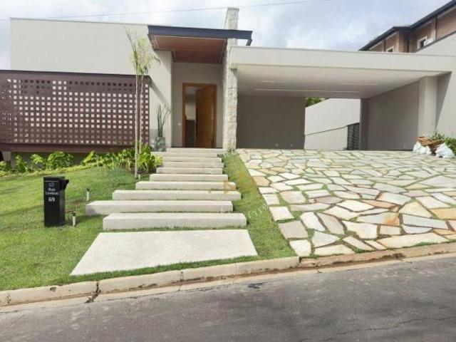 CASA TÉRREA CONTEMPORÂNEA NO CONDOMÍNIO MAIS EXCLUSIVO DE VINHEDO/SP