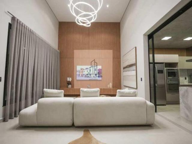 Casa Térrea Contemporânea | Alphaville Nova Esplanada 3
