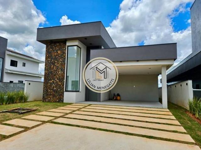 Casa Térrea Condomínio Ibi Aram II, Itupeva região Jundiaí, 3 suítes, piscina, terreno 384 m², anali